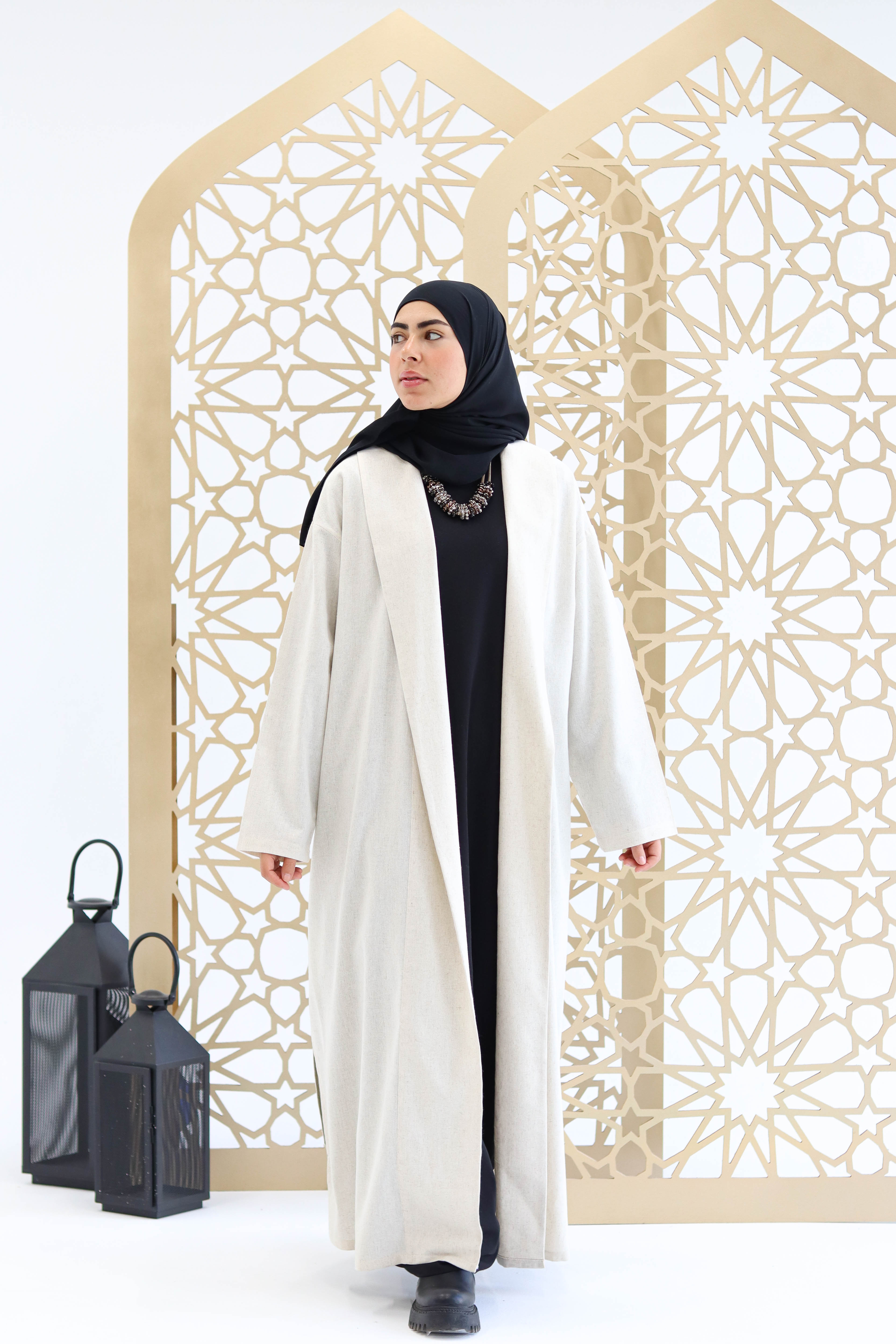 Beige Kaftan – Malikat