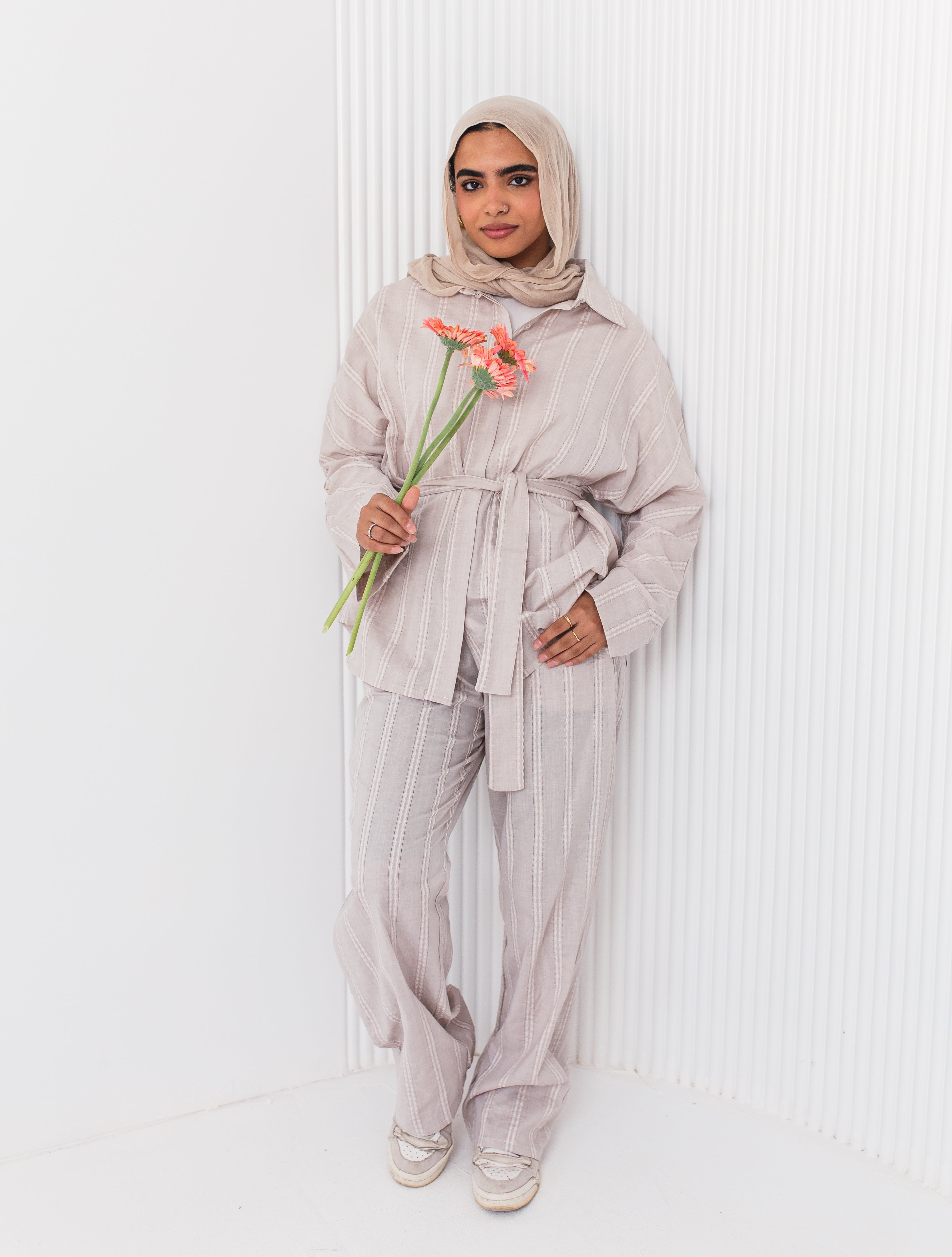 Beige Stripes Set – Malikat